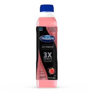 pedialyte electrolyte solution, strawberry, 16.9 fl oz