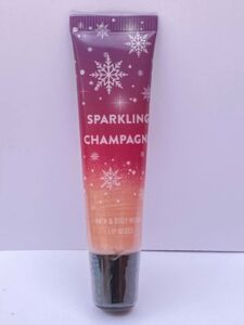 liplicious bath body works shimmer lip gloss sparkling champagne