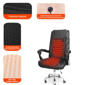 OLYDON Heated Seat Cushion - Universal Heated Seat Covers with Auto Shut Off Function & Overheat Protection