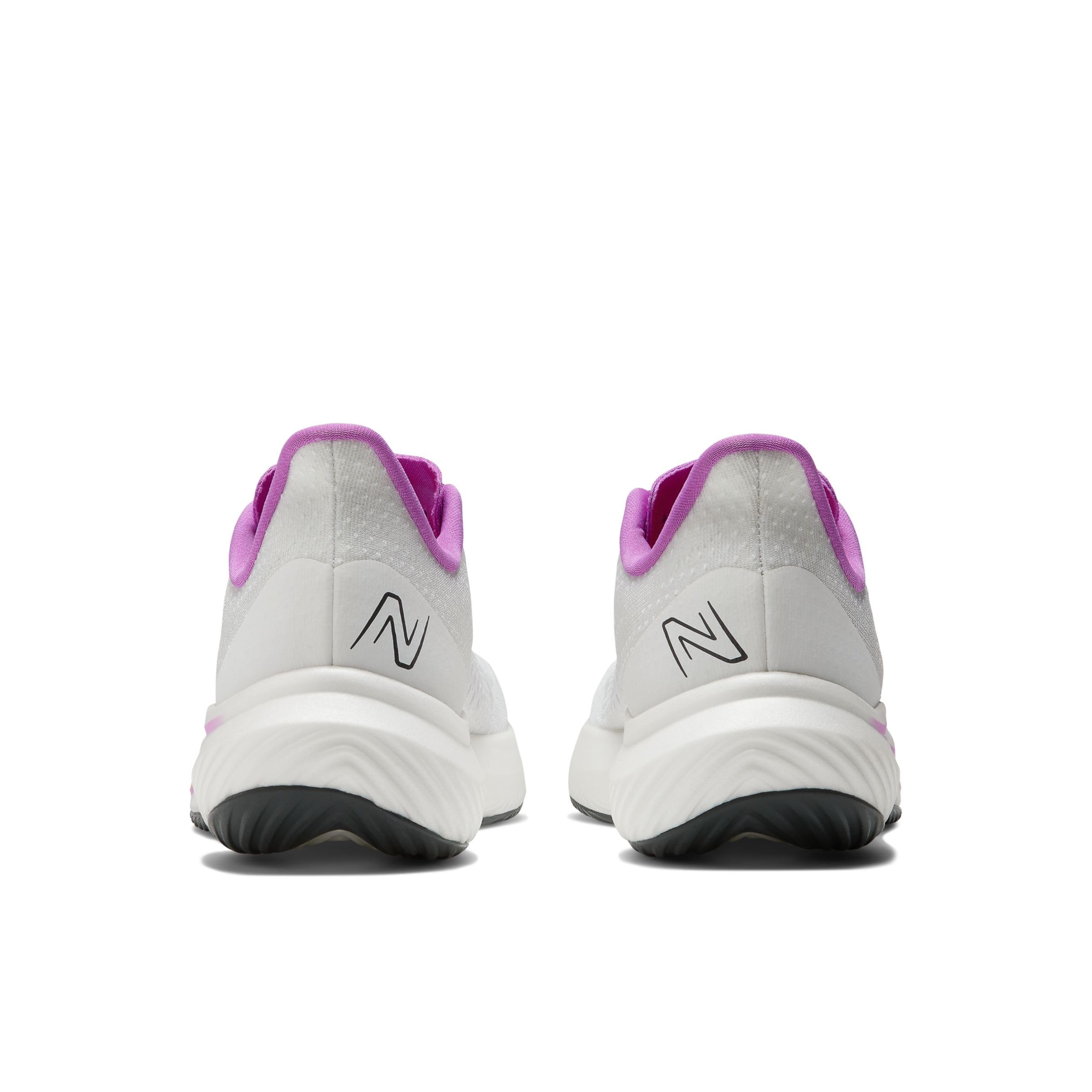 New Balance Women's FuelCell Rebel V3 Running Shoe, White/Cosmic Rose/Blacktop, 9