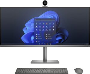 hp envy 34 desktop 4tb ssd 64gb ram win 11 pro (intel 11th gen processor with six cores and turbo to 4.40ghz, 64 gb ram, 4 tb ssd, 34" 5k wuhd (5120 x 2160), win 11 pro) pc computer all-in-one