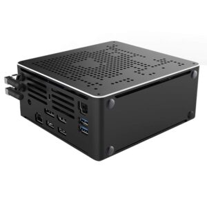 partaker nuc gaming mini pc intel xeon w-10885m 2 lans desktop computer windows 10 pro/11 2xddr4 2xnvme 4k dp hdmi2.0 64gb ram 1tb ssd