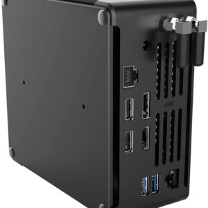 PARTAKER Nuc Gaming Mini PC Intel Xeon W-10885M 2 Lans Desktop Computer Windows 10 Pro/11 2xDDR4 2xNVMe 4K DP HDMI2.0 64GB Ram 1TB SSD