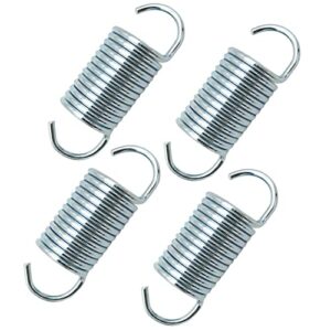 souldershop 2inch replacement recliner chair spring mechanism furniture bed tension springs short neck style [1.8'' inside hook to hook] (pack of 4)