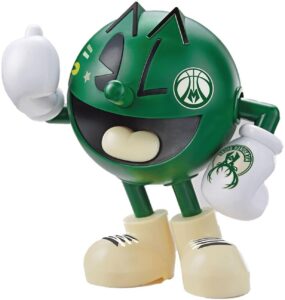 bandai hobby - entrygrade nba x pac-man milwaukee bucks (2593840)