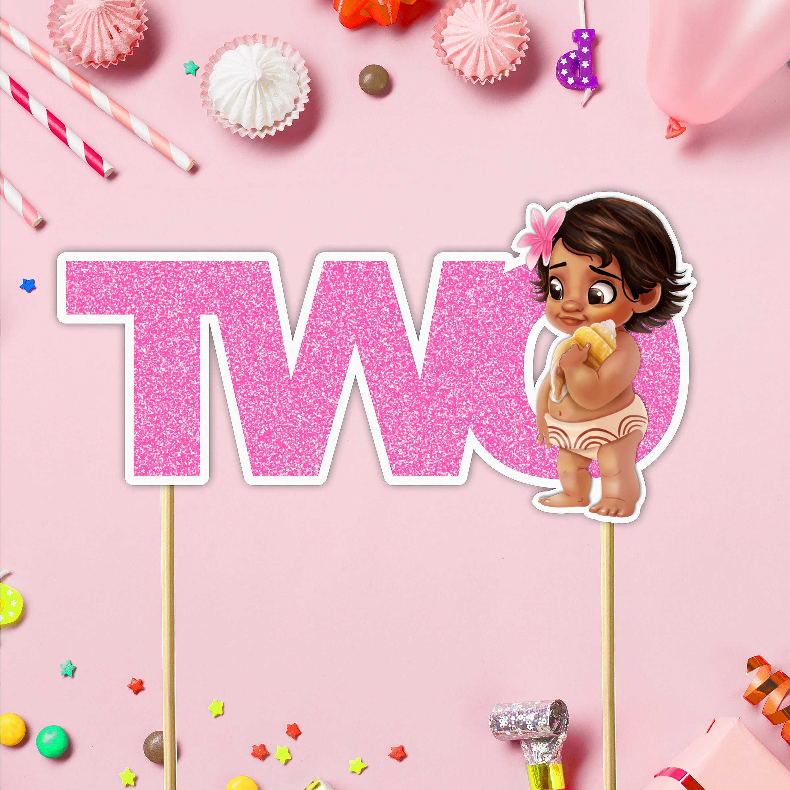 Seyal® Baby Mona Two Cake Topper