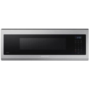 1.1 cu. ft. low profile over the range stainless steel microwave