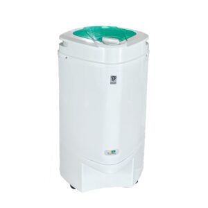 the laundry alternative ninja spin dryer - portable dryer for clothes - spin dryer for clothes, with 3200 rpm with high tech suspension system - portable spin dryer for apartments, rv travel - emerald