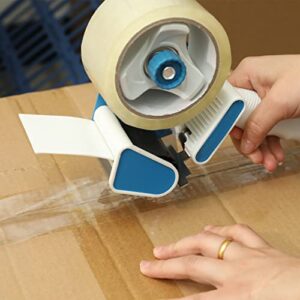 2 inch Packaging Tape Dispenser Gun Handheld Tape Gun for 2-Inch-Wide Clear Packaging Tape,Blue