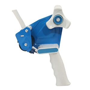 2 inch Packaging Tape Dispenser Gun Handheld Tape Gun for 2-Inch-Wide Clear Packaging Tape,Blue