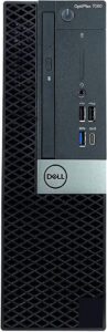 dell optiplex 7060 sff desktop computer i7-8700 3.20ghz 32gb ddr4 ram new 1tb nvme m.2 ssd built-in wifi & bluetooth hdmi wireless keyboard & mouse dual monitor support windows 10 pro (renewed)