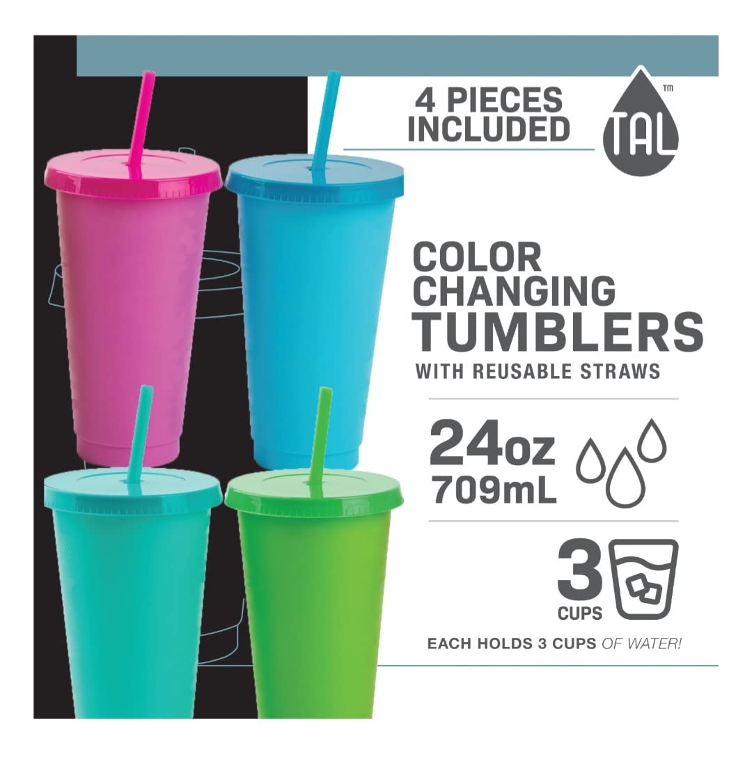 Color Changing Camo Tumbler and Straw Set