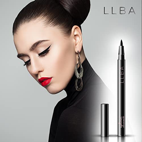 LLBA Liquid Eyeliner For Eyelash Extension, Oil Free, Ink Liner, Easy to Apply and Remove