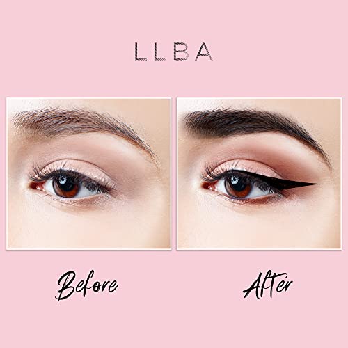 LLBA Liquid Eyeliner For Eyelash Extension, Oil Free, Ink Liner, Easy to Apply and Remove