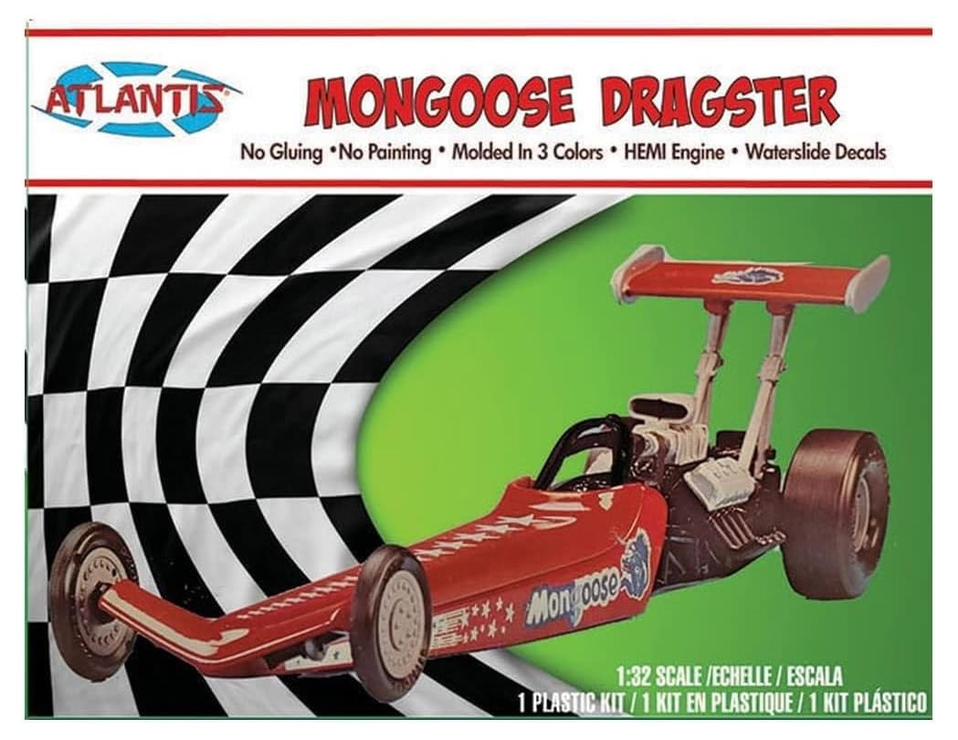 ATLANTIS TOY & HOBBY INC. Snap Tom McEwen Rail Dragster 132 AANH1120 Plastic Models Other Misc