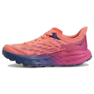 hoka one one women's running shoes, pink, 7 us