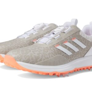 adidas Women's S2G Spikeless BOA 23 Golf Shoes, Footwear White/Coral Fusion, 9