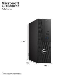 Dell Precision 3420 SFF High Performance Desktop Computer, Intel Quad Core i5-6500 up to 3.6GHz, 8G DDR4, 512G SSD, WiFi, BT, 4K Support, DP, HDMI, Win 10 Pro 64 English/Spanish/French(Renewed)