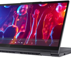 Lenovo 2023 Yoga 7i 14" FHD Touchscreen 2-in-1 Laptop Intel 4-core i7-1165G7 EVO Iris Xe Graphics 12GB RAM 1TB NVMe SSD USB-C WiFi AX BT Fingerprint Backlit Keyboard Windows 11 Pro w/RE USB