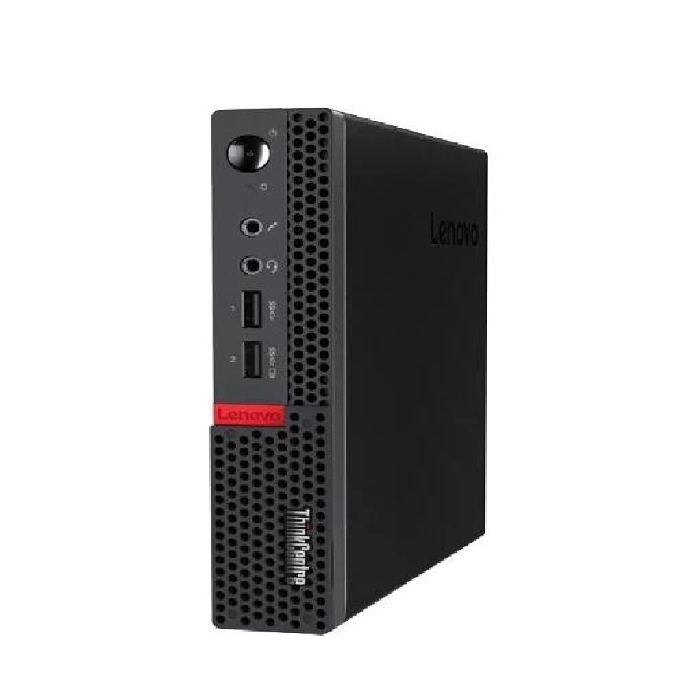 Lenovo ThinkCentre M715Q Tiny Desktop 8GB 256GB SSD AMD PRO A10-8770E 2.80GHz Win10P, Black (Renewed