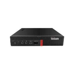 Lenovo ThinkCentre M715Q Tiny Desktop 8GB 256GB SSD AMD PRO A10-8770E 2.80GHz Win10P, Black (Renewed