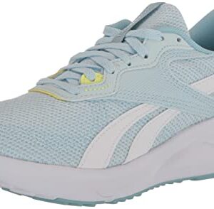 Reebok Women's Energen Tech Running Shoe, Glass Blue/Blue Pearl/Energy Glow, 9.5