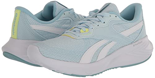 Reebok Women's Energen Tech Running Shoe, Glass Blue/Blue Pearl/Energy Glow, 9.5