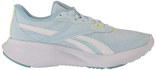 Reebok Women's Energen Tech Running Shoe, Glass Blue/Blue Pearl/Energy Glow, 9.5