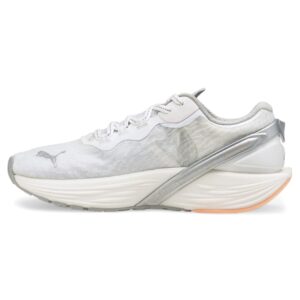 PUMA Run XX Nitro Wildwash Puma White/Metallic Silver/Fizzy Melon 7.5 B (M)