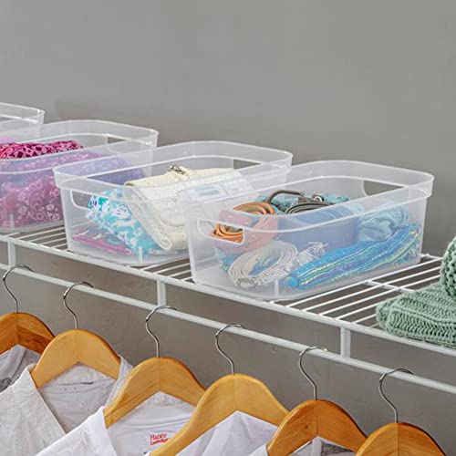 Sterilite BIN Storage Clear Small 13228608