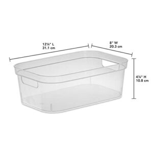 Sterilite BIN Storage Clear Small 13228608