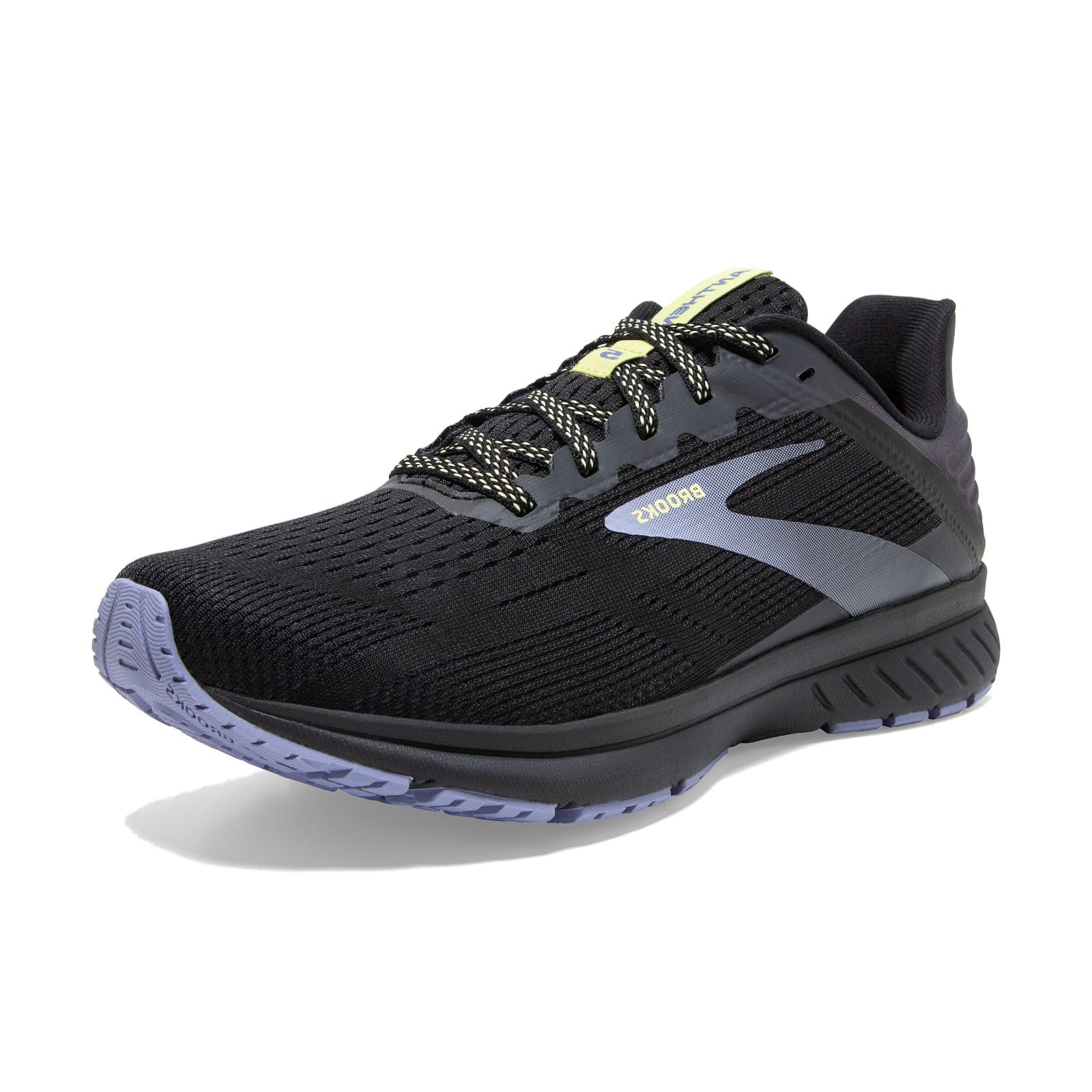 Brooks Women’s Anthem 5 Neutral Running Shoe - Black/Ebony/Purple - 9 Medium