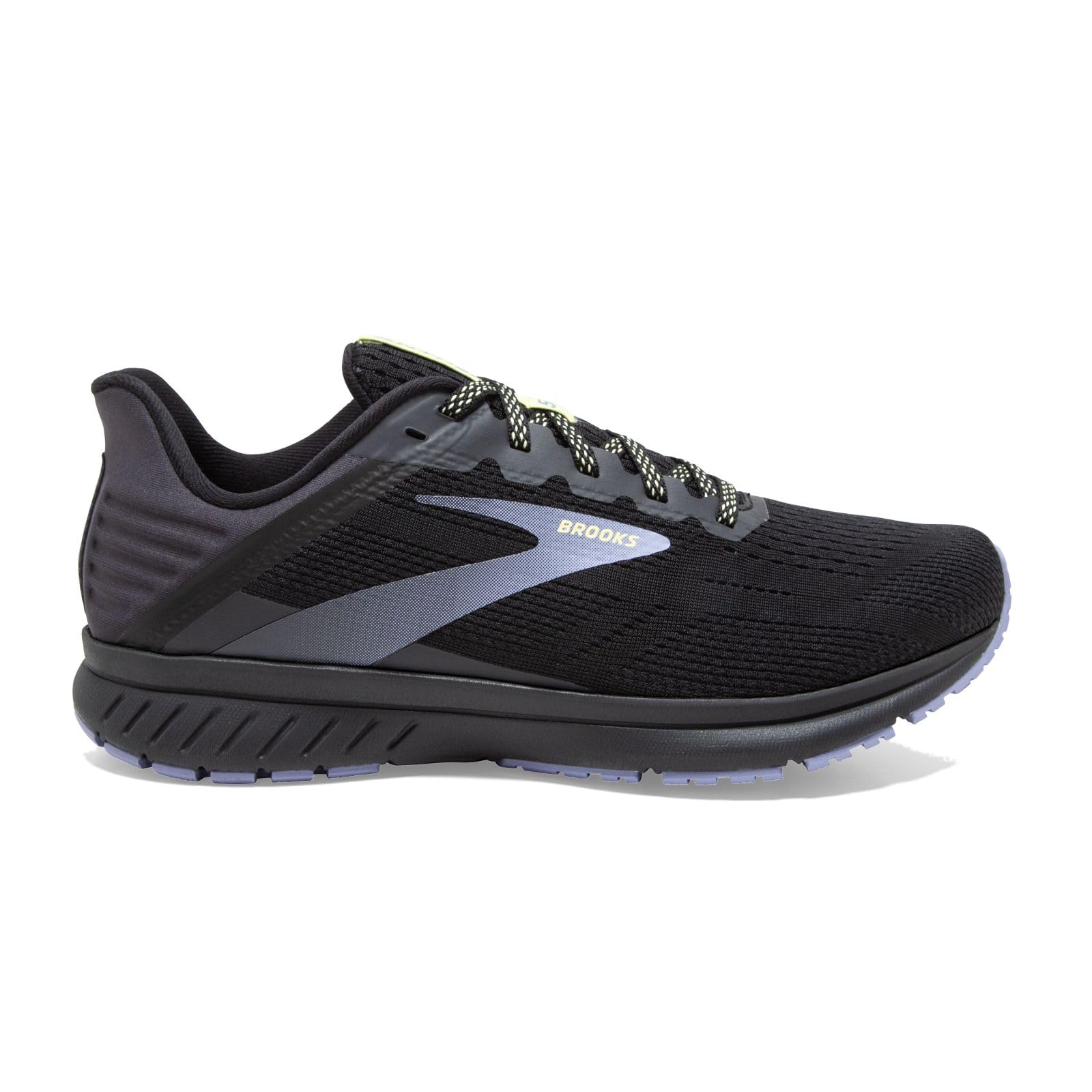 Brooks Women’s Anthem 5 Neutral Running Shoe - Black/Ebony/Purple - 9 Medium