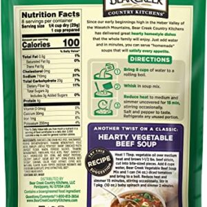 Bear Creek Soup Mix, Vegetable Beef, 8.1 Ounce