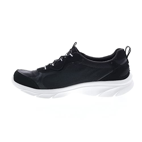 Skechers Women's Relaxed FIT: D'LUX Comfort - Bliss Galore, Black/White, Size 7 M