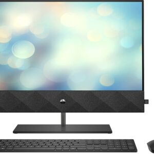 HP Pavilion 24 Desktop 2TB SSD 64GB RAM Win 11 Pro (Intel Core i9-11900K Processor with Turbo Boost to 5.30GHz, 64 GB RAM, 2 TB SSD, 24" Touchscreen FullHD, Win 11 Pro) PC Computer All-in-One