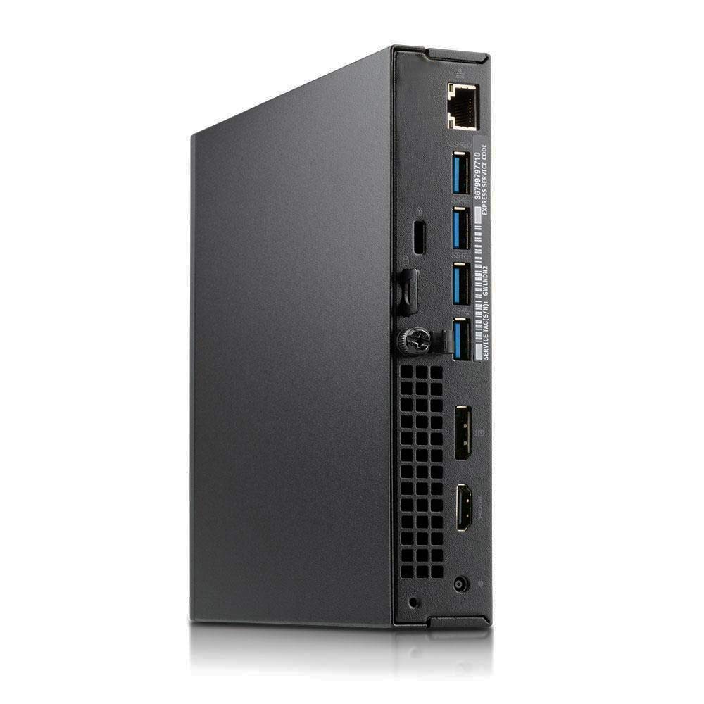 Dell Optiplex 7050 Micro Form Factor Desktop, Intel i5 7500T 2.7Ghz, 32GB DDR4, 1TB NVMe M.2 SSD, HDMI, Windows 10 Pro (Renewed)