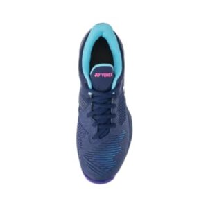 YONEX Women's Sonicage 2 All-Court Tennis Shoes, Navy/Blue Purple (US Size 9.5)