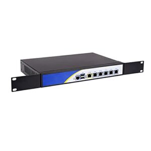 hunsn micro firewall appliance, mini pc, opnsense, vpn, router pc, 3th gen intel i7 3520m, rs03k, aes-ni, 6 x intel i226-v 2.5gbe, 2 x usb, com, vga, 8g ram, 128g ssd