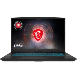 msi crosshair 15 gaming laptop, 15.6" 144hz fhd ips display, intel core i7-11800h, 16gb ddr4 ram, 512gb nvme ssd, nvidia geforce rtx 3050, rgb backlit keyboard, windows 10 home, twe mouse pad