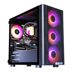 zotac gaming mek hero g1 i1736kft liquid cooling gaming pc desktop intel 11th gen core i7 11700kf, geforce rtx 3060 ti 8gb, 16gb 3200 mhz ddr4, 1tb m.2 nvme ssd, rgb ‎- gh3060ti170kf01bl-u-w2b