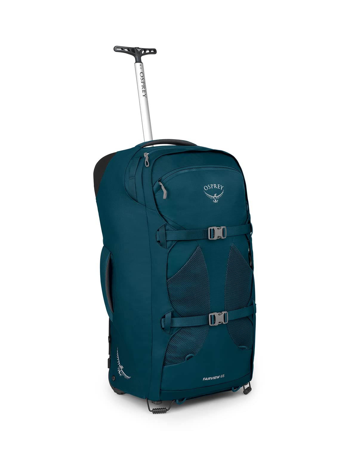 Osprey Fairview Women's Wheeled Travel Pack 65L, Night Jungle Blue