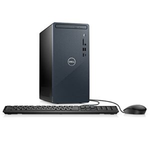 dell inspiron 3910 desktop - intel core i7-12700 processor, 16gb ddr4 ram, 512gb ssd, intel uhd 770 graphics, intel wi-fi 6, 2 years on site + 6 months migrate, windows 11 pro - mist blue