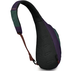 Osprey Daylite Shoulder Sling Bag, Axo Green/Enchantment Purple