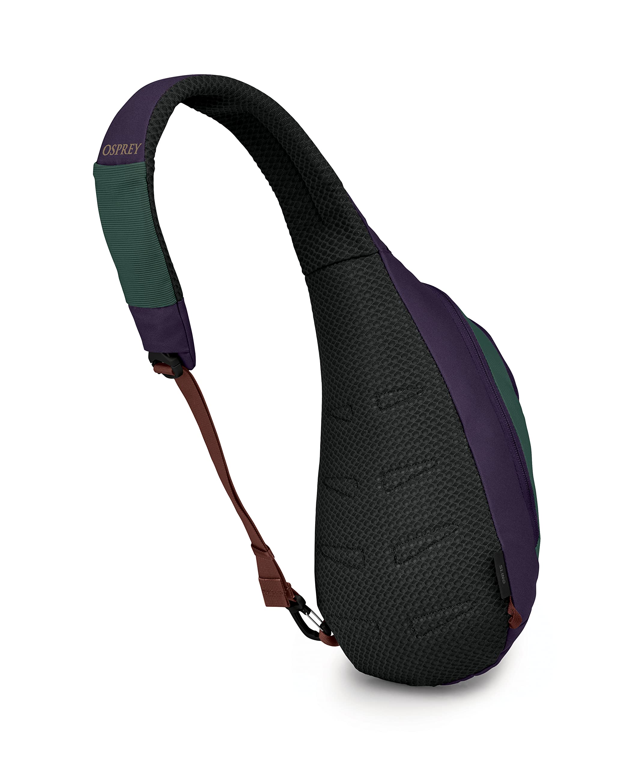 Osprey Daylite Shoulder Sling Bag, Axo Green/Enchantment Purple