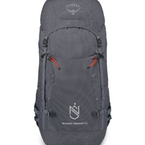 Osprey Nimsdai Mutant 90L Climbing and Mountaineering Unisex Backpack, Tungsten Grey, S/M