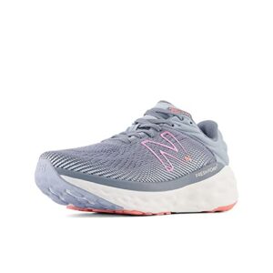 new balance women's fresh foam x 840f v1 running shoe, arctic grey/raspberry, 8 wide