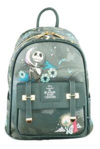 wondapop disney the nightmare before christmas 11 inch vegan leather mini backpack