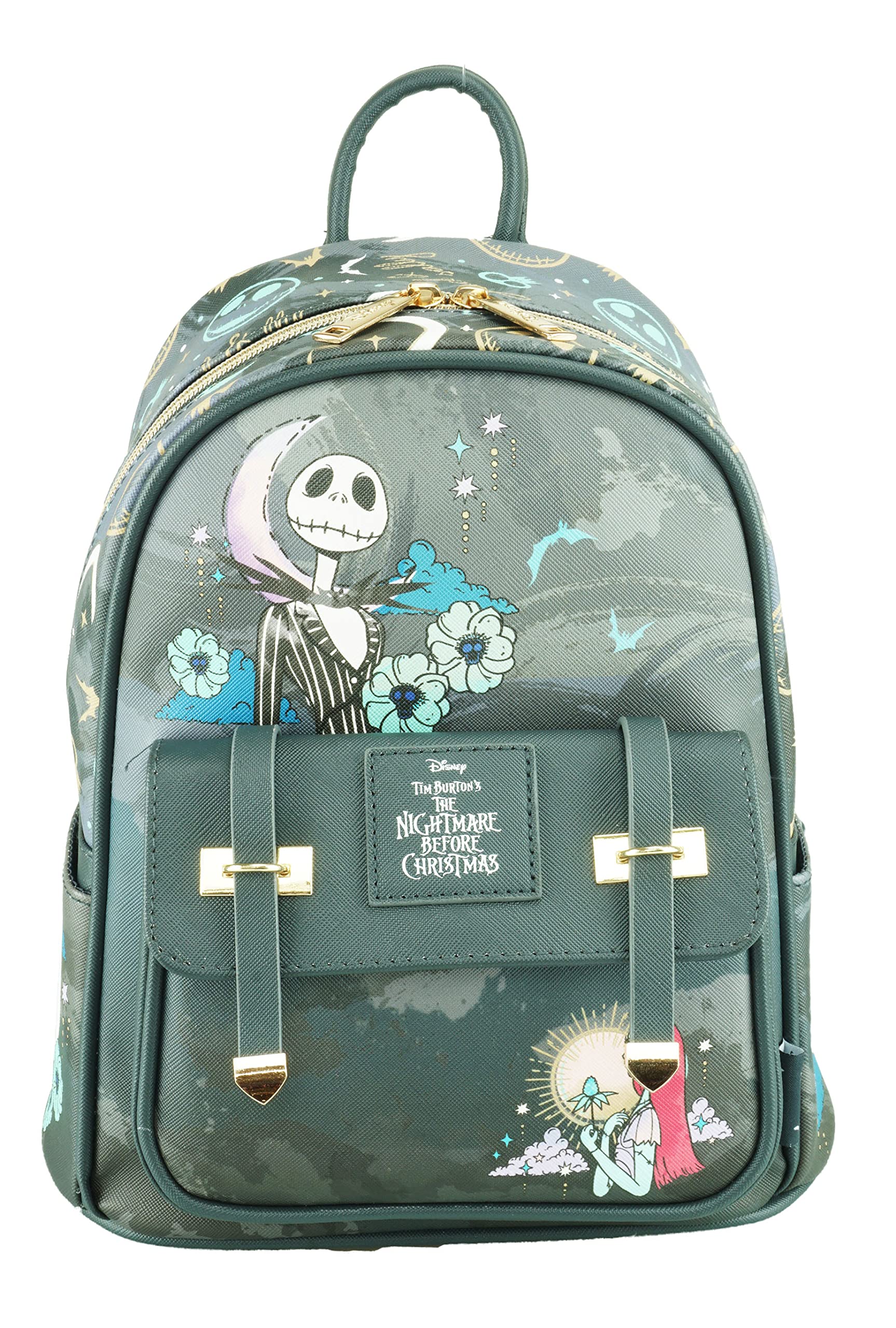 Wondapop Disney The Nightmare Before Christmas 11 Inch Vegan Leather Mini Backpack