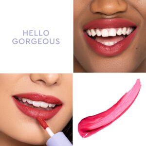 florence by mills Be A VIP Velvet Liquid Lipstick - Hello Gorgeous (Rose) | Experience Velvet Matte Allure with Long-Lasting Beauty | Vegan & Cruelty-Free